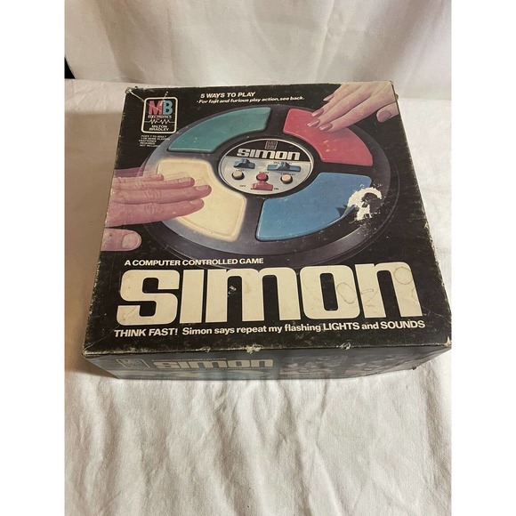 Milton Bradley | Video Games & Consoles | Vintage 978 Milton Bradley Mb Simon Electronic Game ...